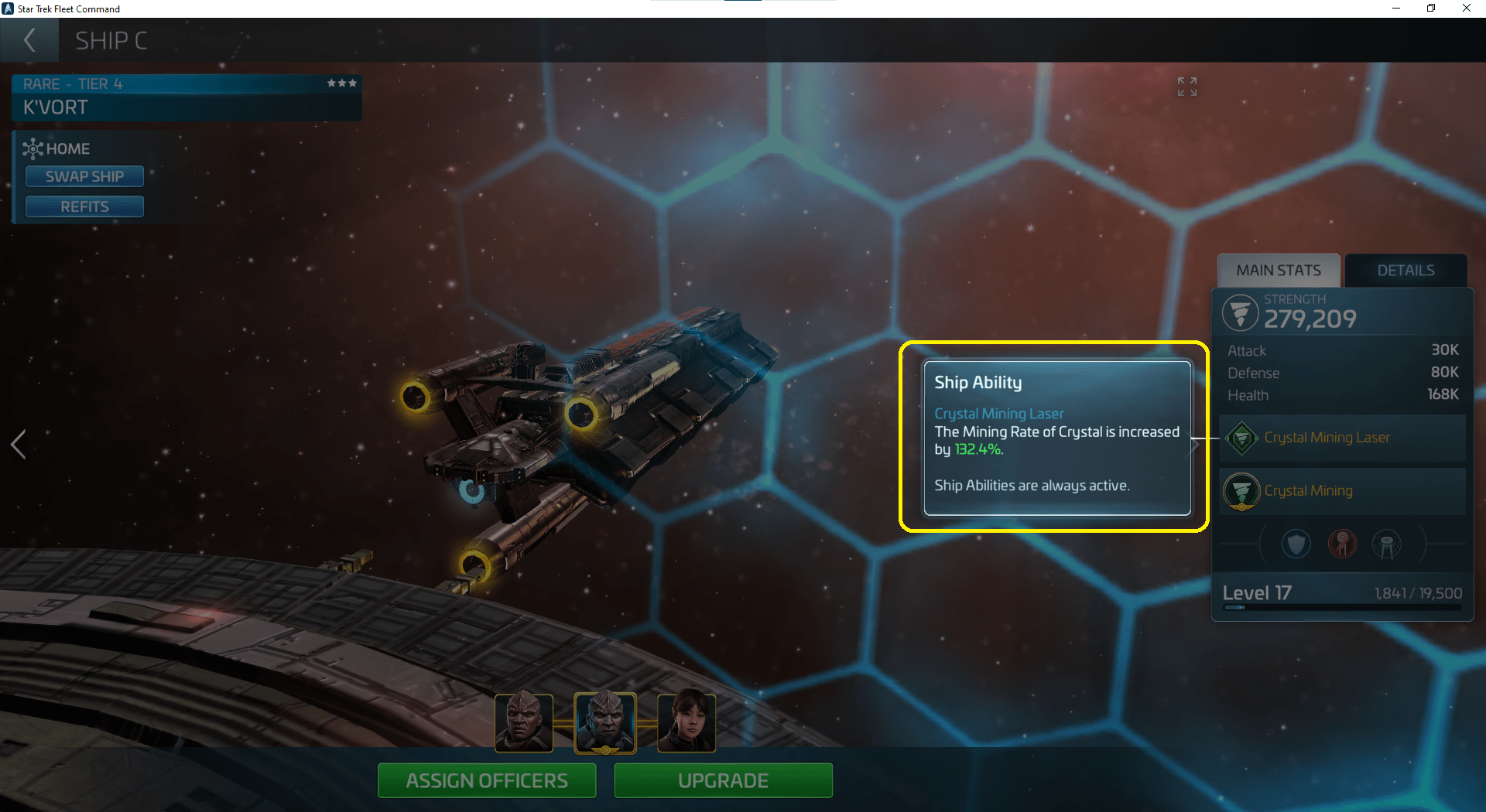 Mining Rates – Star Trek Fleet Command Test Site