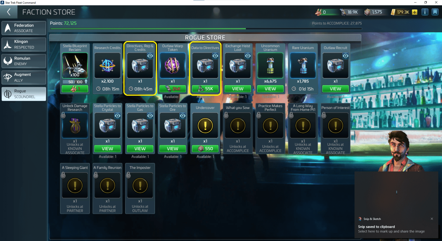 Stella – Star Trek Fleet Command Test Site