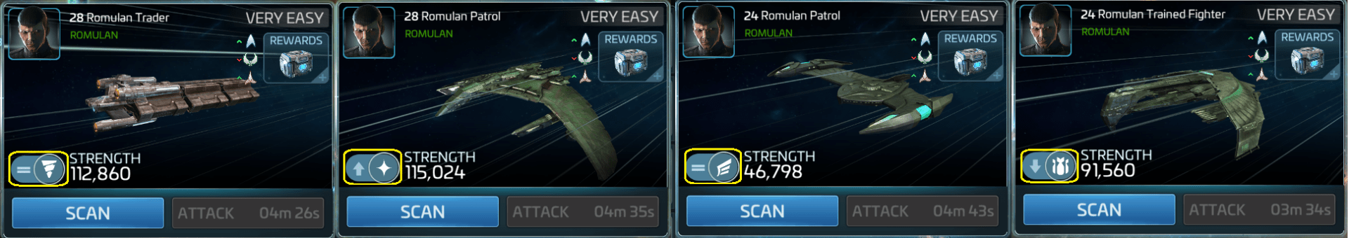 Combat Triangle – Star Trek Fleet Command Test Site