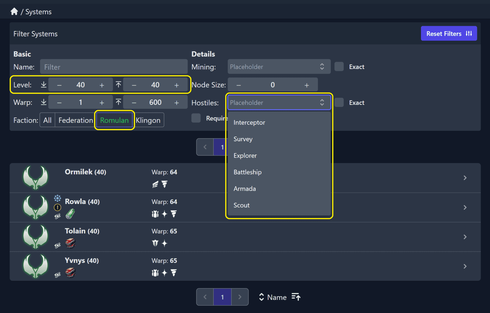 Combat Triangle – Star Trek Fleet Command Test Site